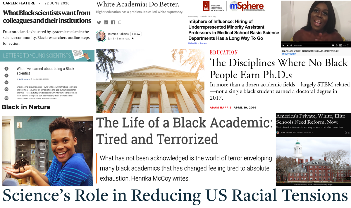 A reading list for scientists to recognize and confront anti-Black racism